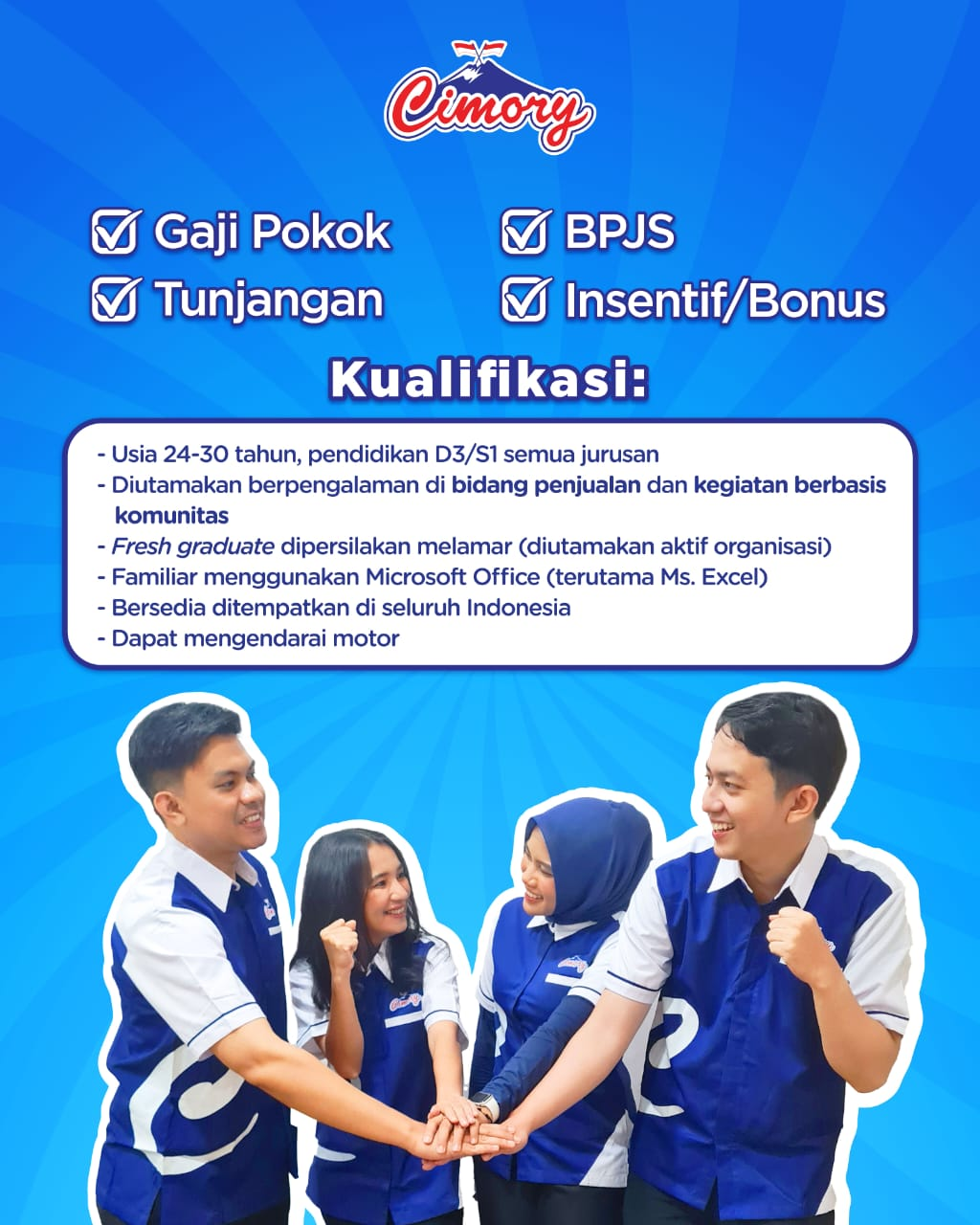 Lowongan Kerja Business Development Program (BDP) Cimory 2025: Karir ...